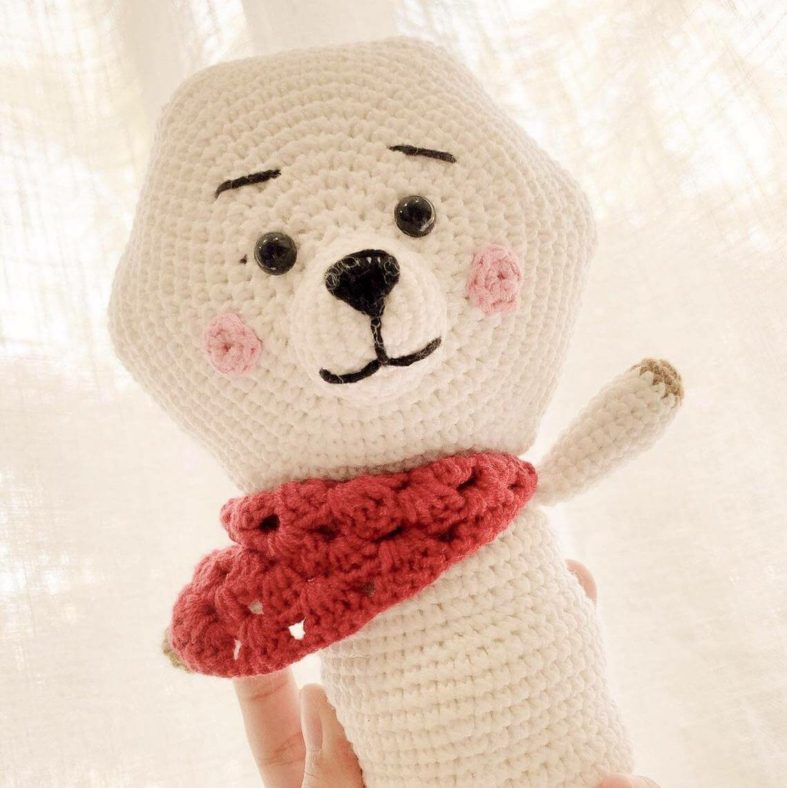 RJ BT21 Crochet Pattern For Beginners - Anvis Granny Handicrafts