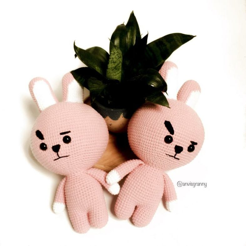 Amigurumi Cooky Bt21 Toy Free Crochet Pattern