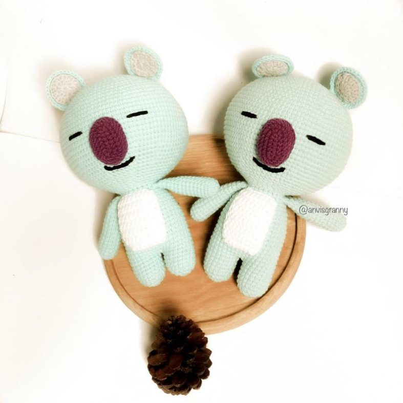 BT21 Koya Crochet Pattern Toy - Anvis Granny Handicrafts