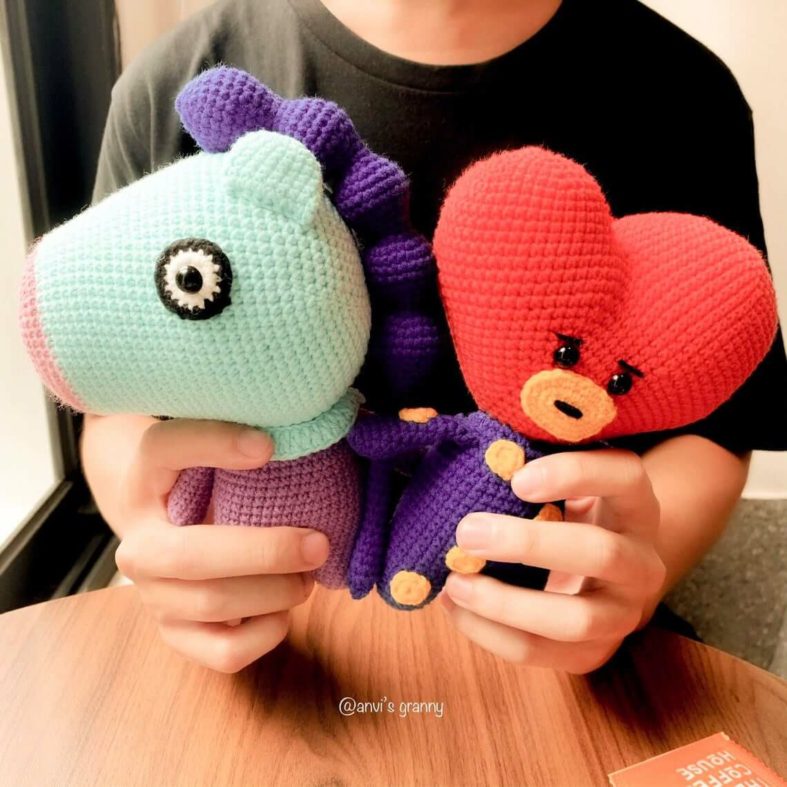 BT21 Amigurumi Crochet Patterns Free - Anvis Granny Handicrafts