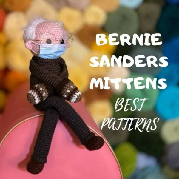 10 Best Bernie Sanders Mittens Patterns - Anvi's Granny