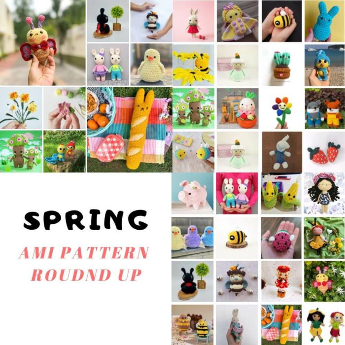 30+ Spring Amigurumi Crochet Patterns - Anvis Granny Handicrafts