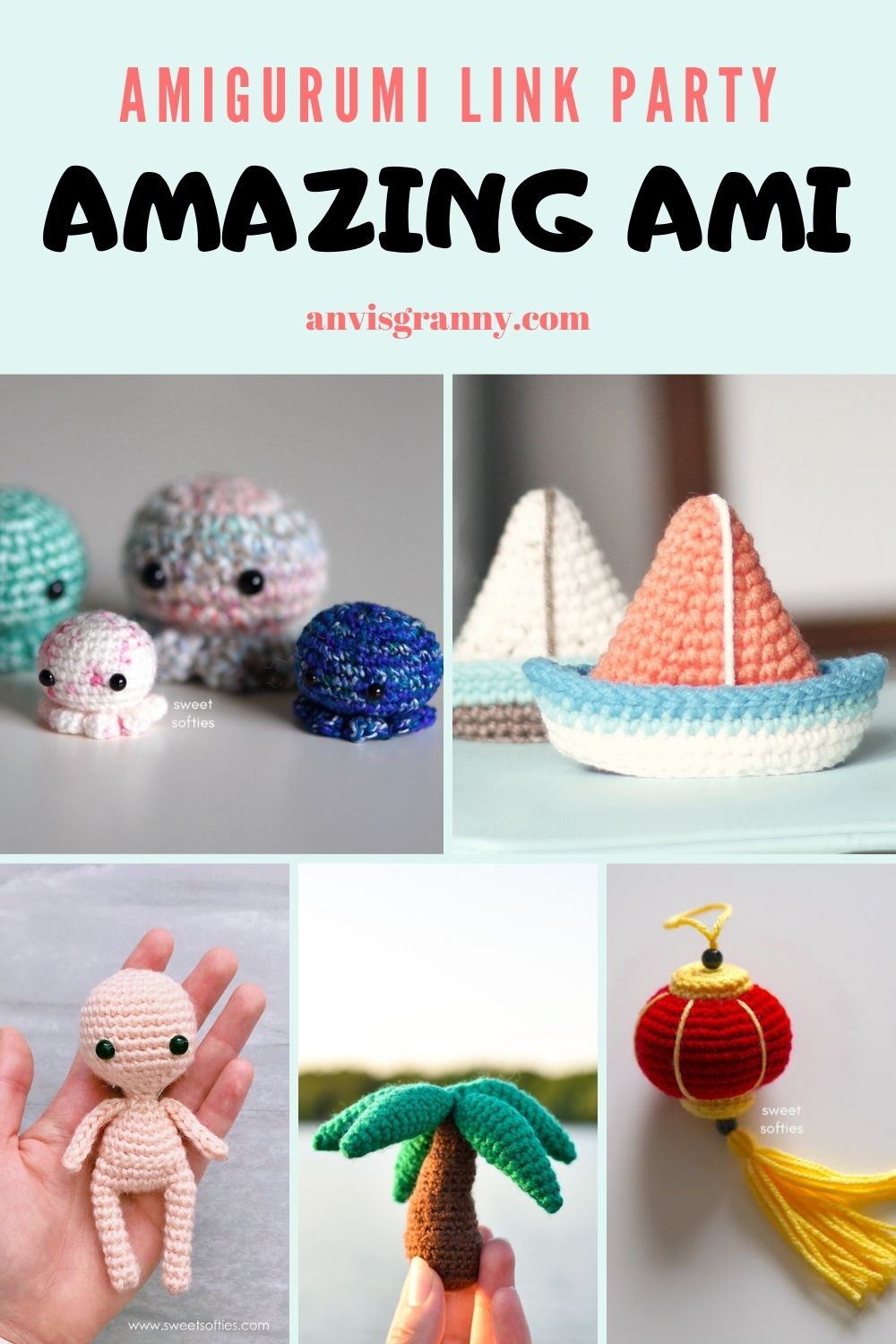 Super Mini Amigurumi Patterns Free - Anvis Granny Handicrafts