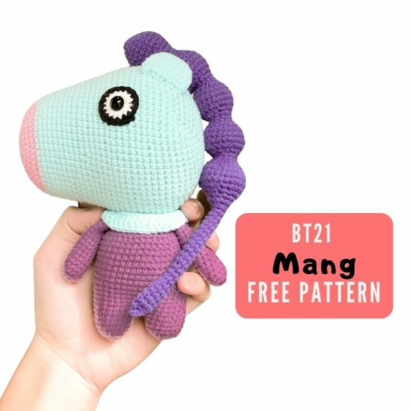 Mang Crochet Pattern - BT21 BTS Crochet Patterns