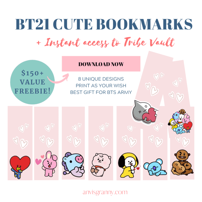 Van BT21 Free Pattern Amigurumi Crochet Doll