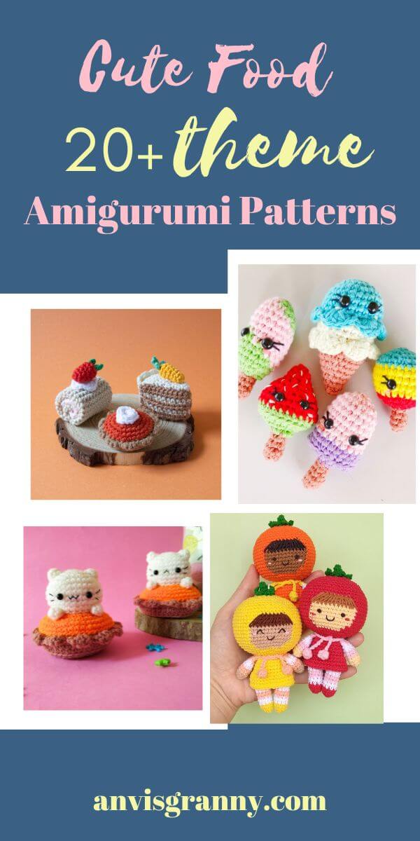 20+ Delicious Food Amigurumi Patterns To Crochet