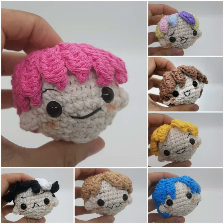 Free Christmas BTS Butter Amigurumi Patterns To Crochet