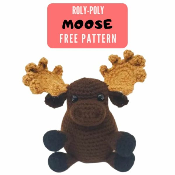 Amigurumi Moose Free Pattern - No Sew Amigurumi Pattern