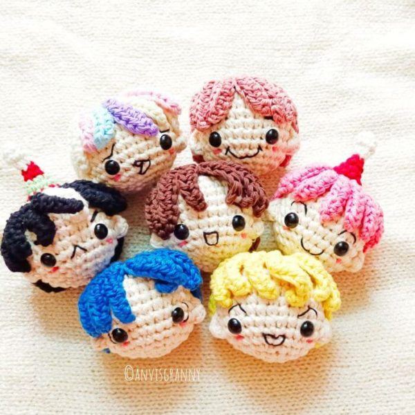 Free Christmas BTS Butter Amigurumi Patterns To Crochet