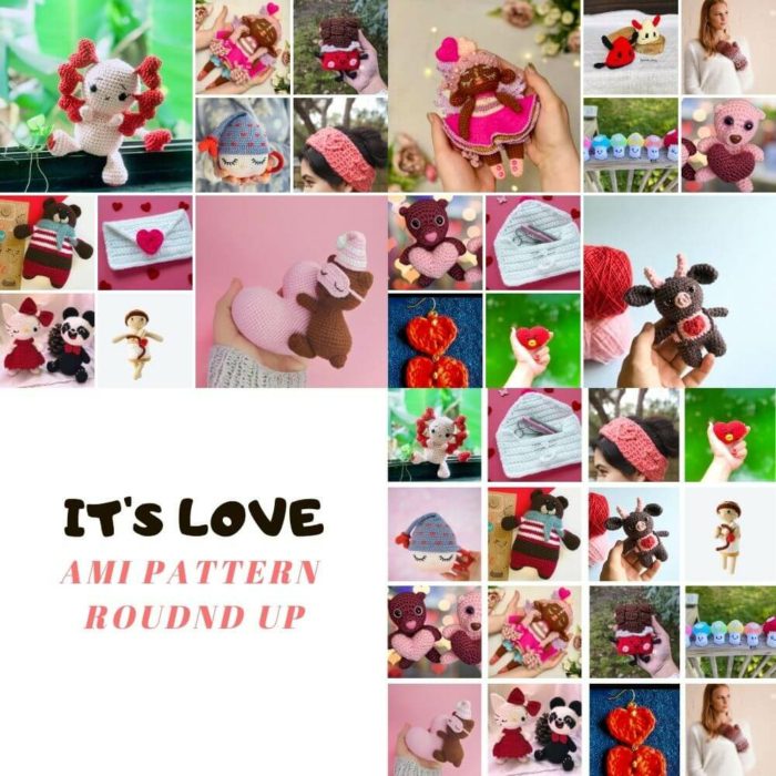 20 Kawaii Valentine Crochet Patterns