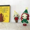 No-Sew Amigurumi Christmas Candle Doll FREE Pattern