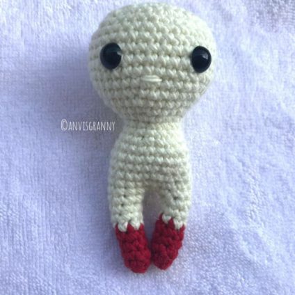 No-Sew Amigurumi Christmas Candle Doll FREE Pattern