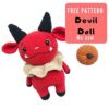 No-sew Free Devil Amigurumi Crochet Pattern For Halloween - Anvi’s ...