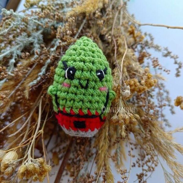 Crochet Christmas Light Pattern Free - No Sew Amigurumi
